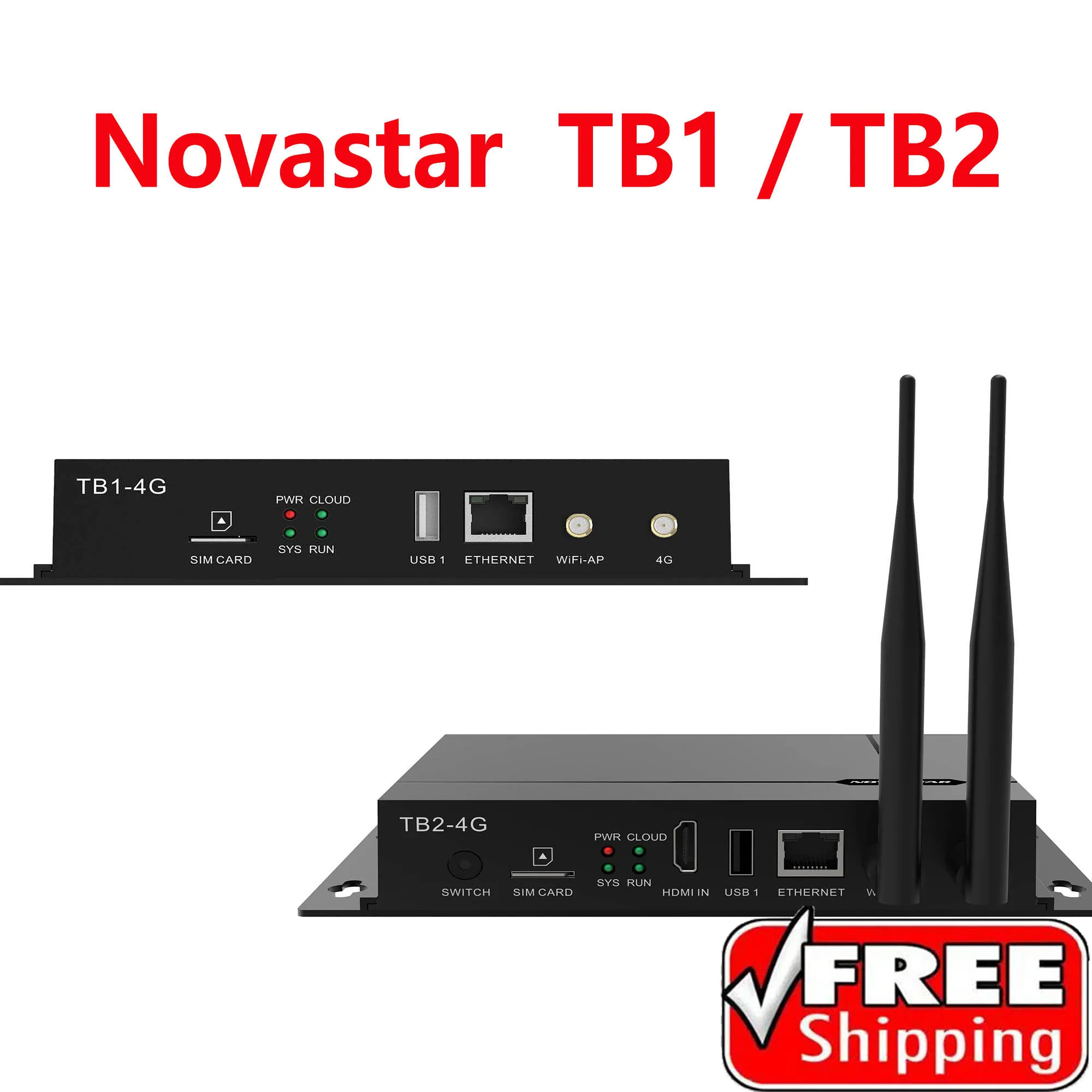 Free-shipping-Spanish-led-display-controller-Novastar-TB1-TB2-TB1-4G ...