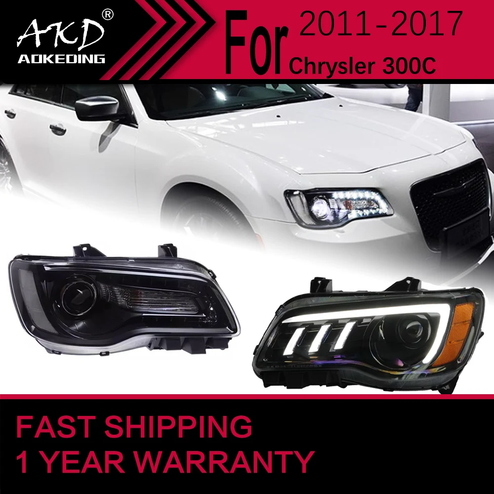 Car-Lights-for-Chrysler-300C-LED-Headlight-2011-2017-300C-Head-Lamp-Drl ...