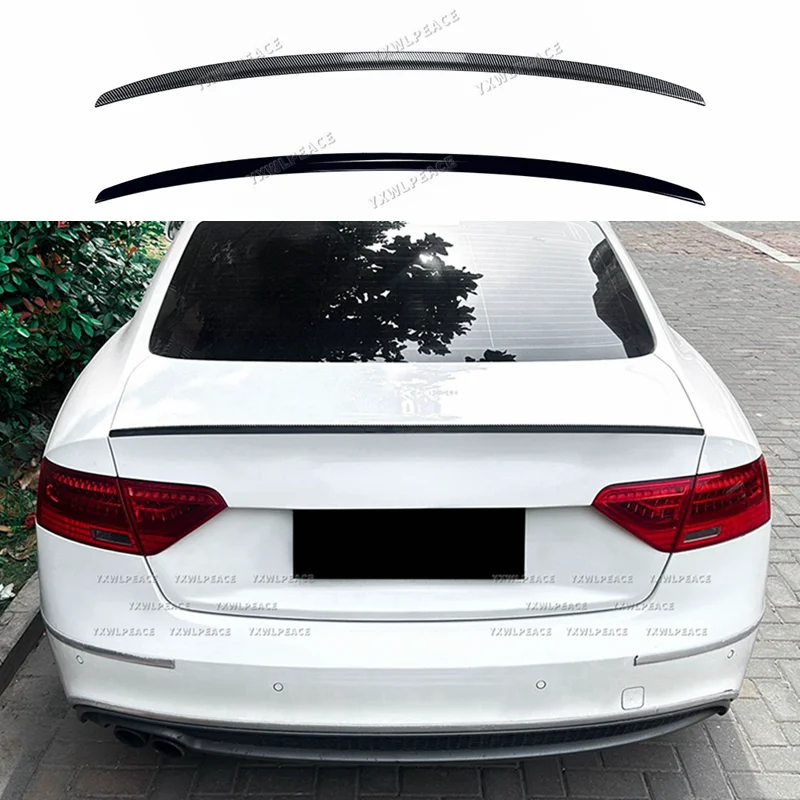 For Audi A5 8T Coupe 2007 2008 2009 2010-2016 S5 ABS Glossy Black ...