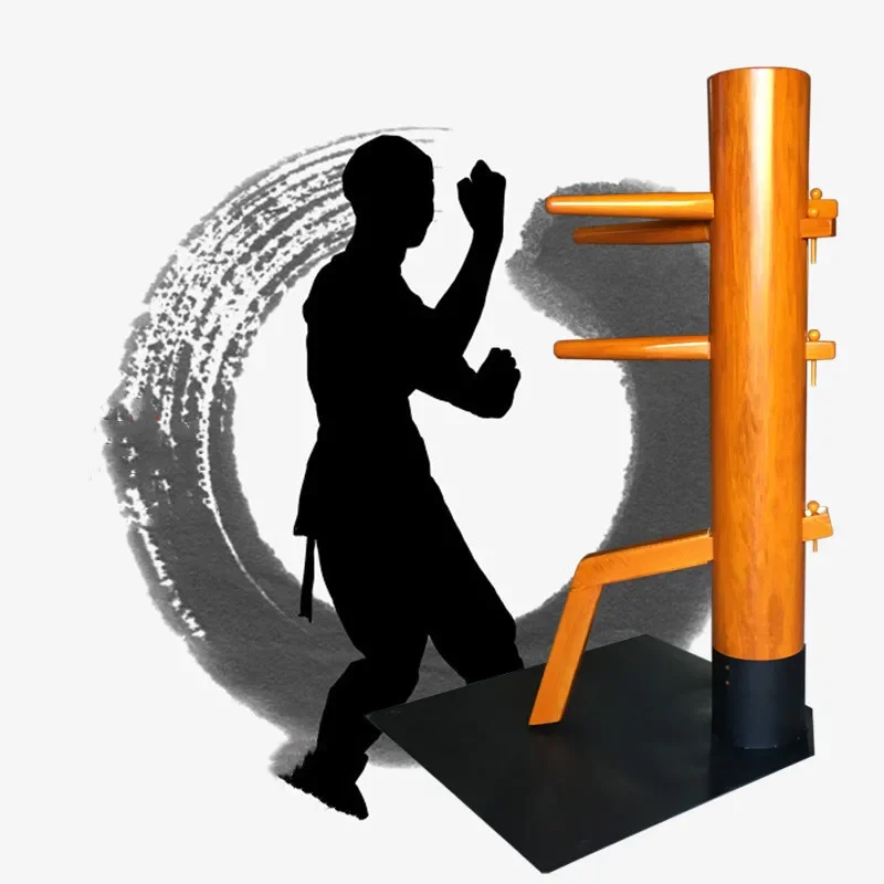 dummy-martial-arts-training-device-equipment-wing-chun-mannequin-bois ...