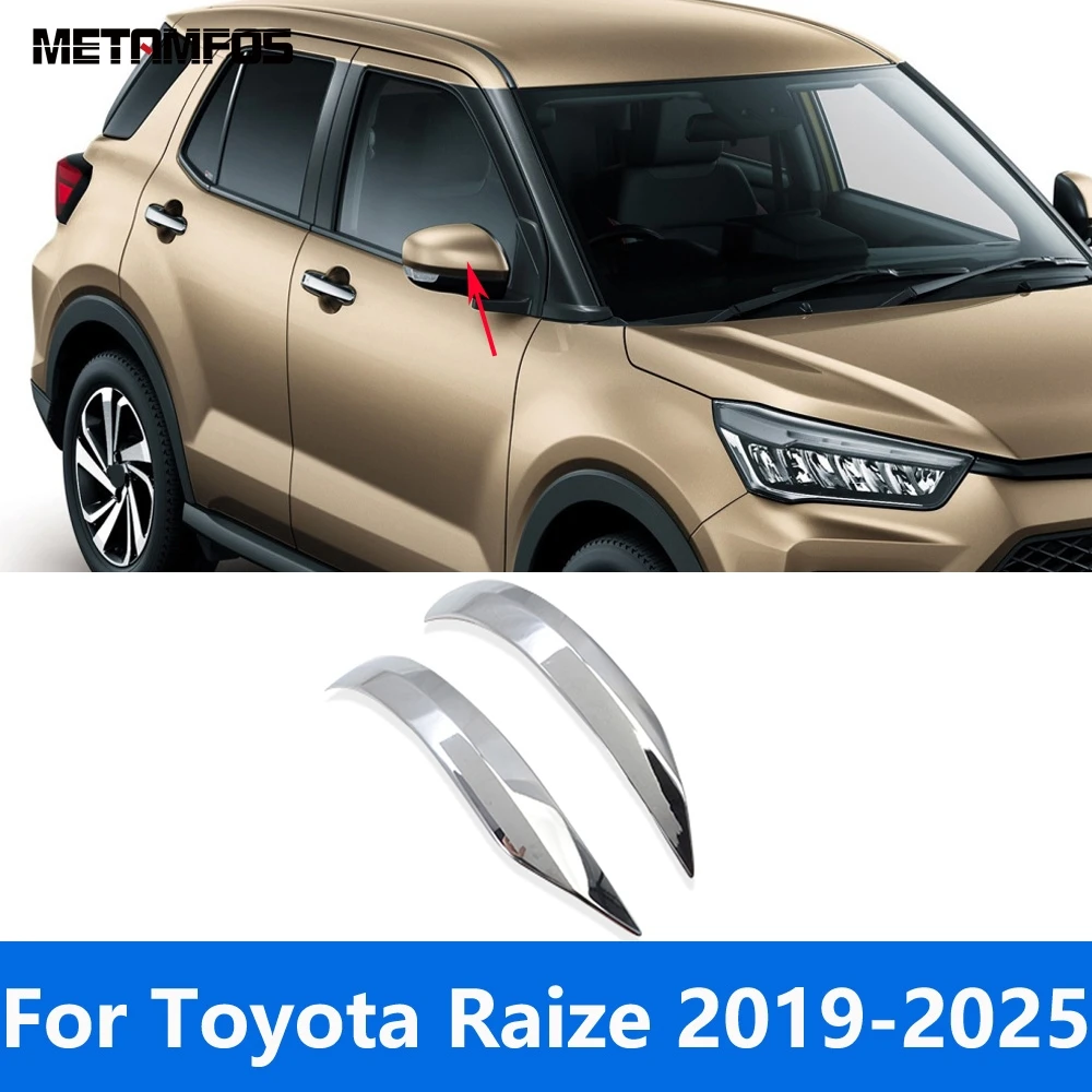 Toyota RAIZE Side Mirror Upgrade: How This Chrome Trim Transformed My ...