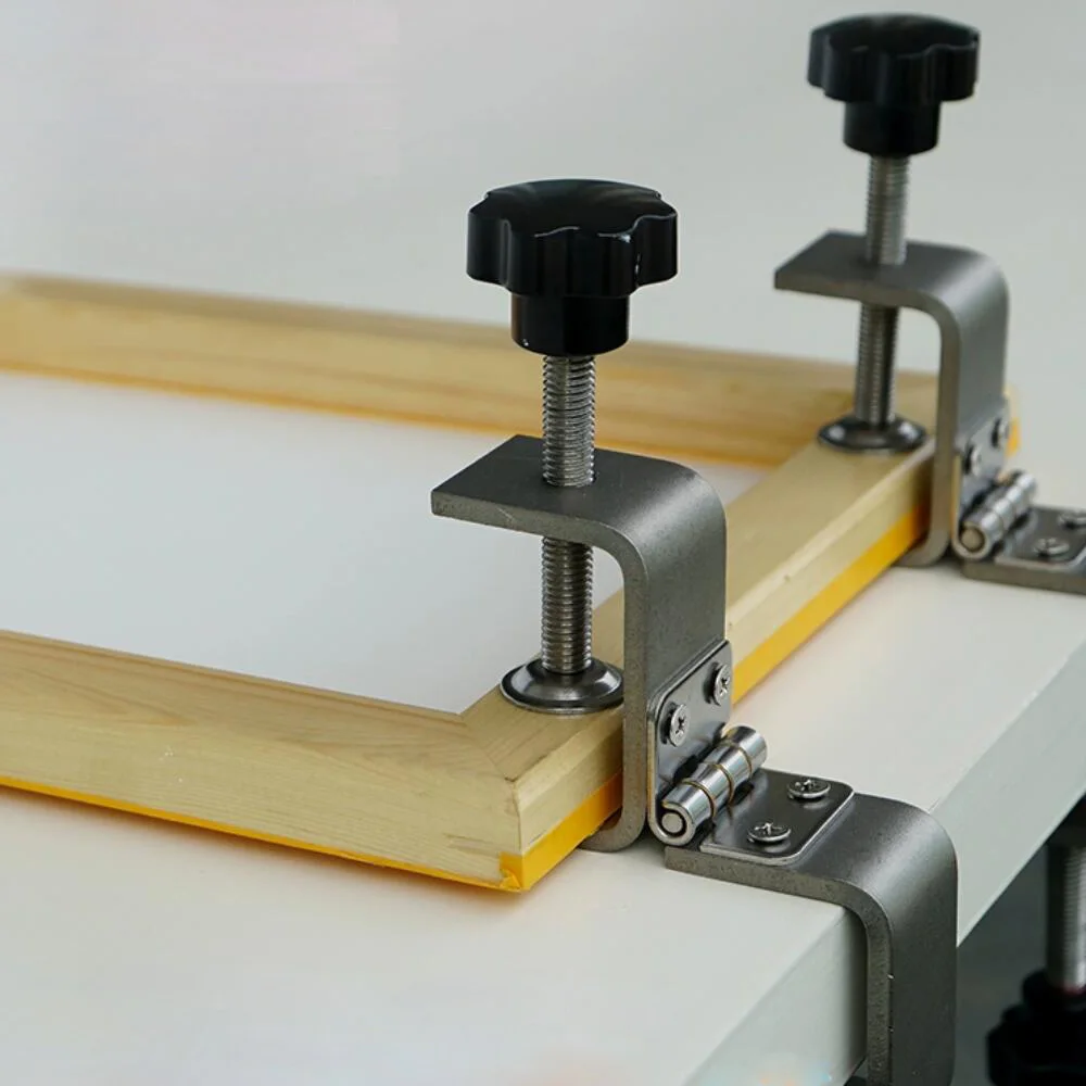 Two-Pieces-Clamps-Clip-Screen-Printing-Universal-Desktop-Chuck-DIY ...