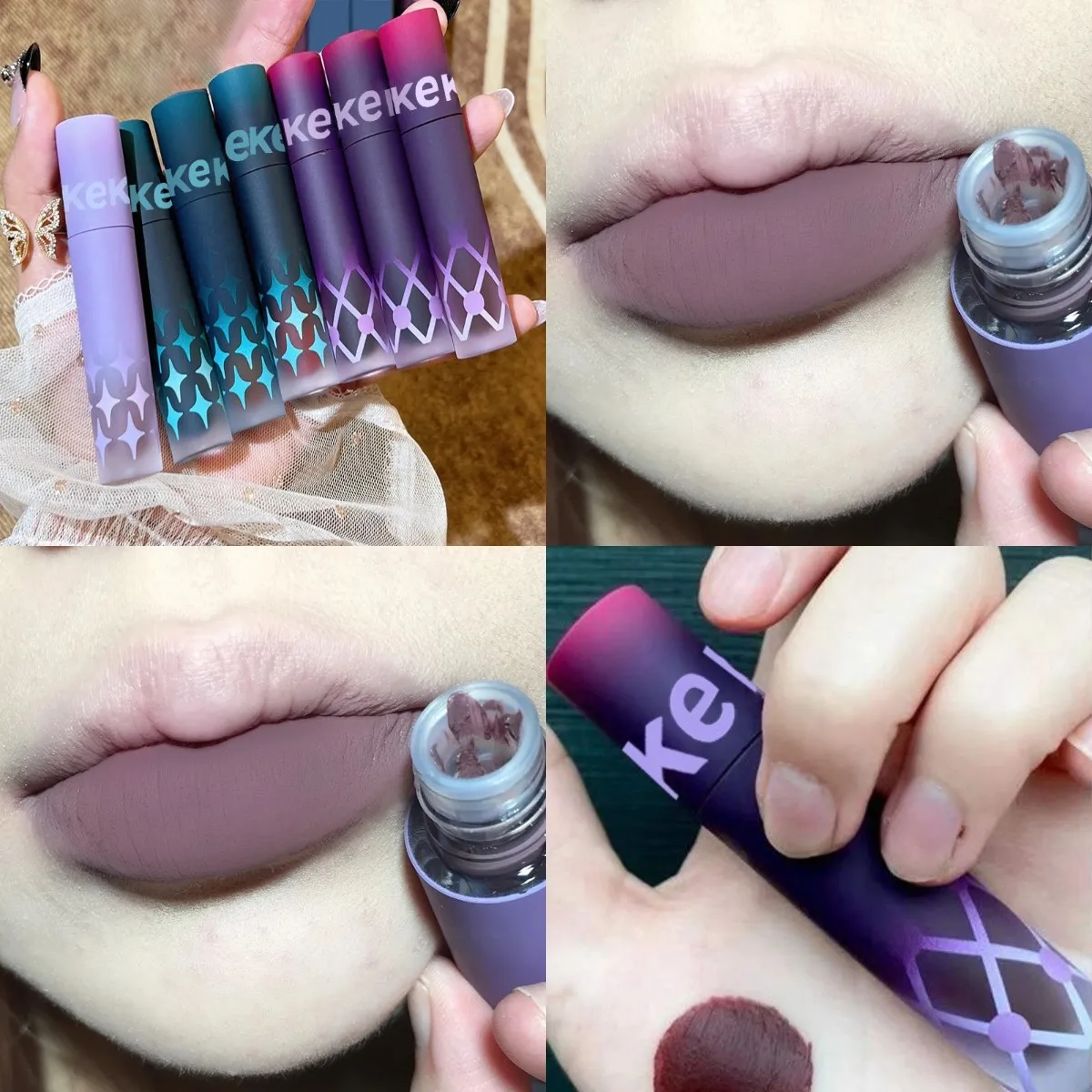 Dark Green Lipstick