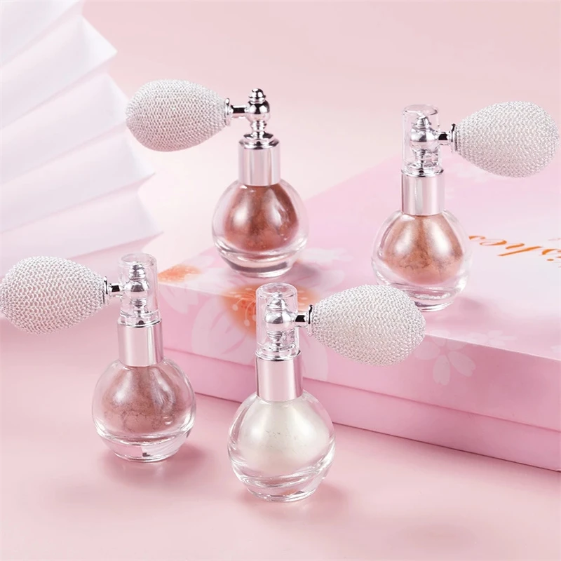 4 Colors Highlighter Powder Spray High Gloss Glitter Powder Glitter ...