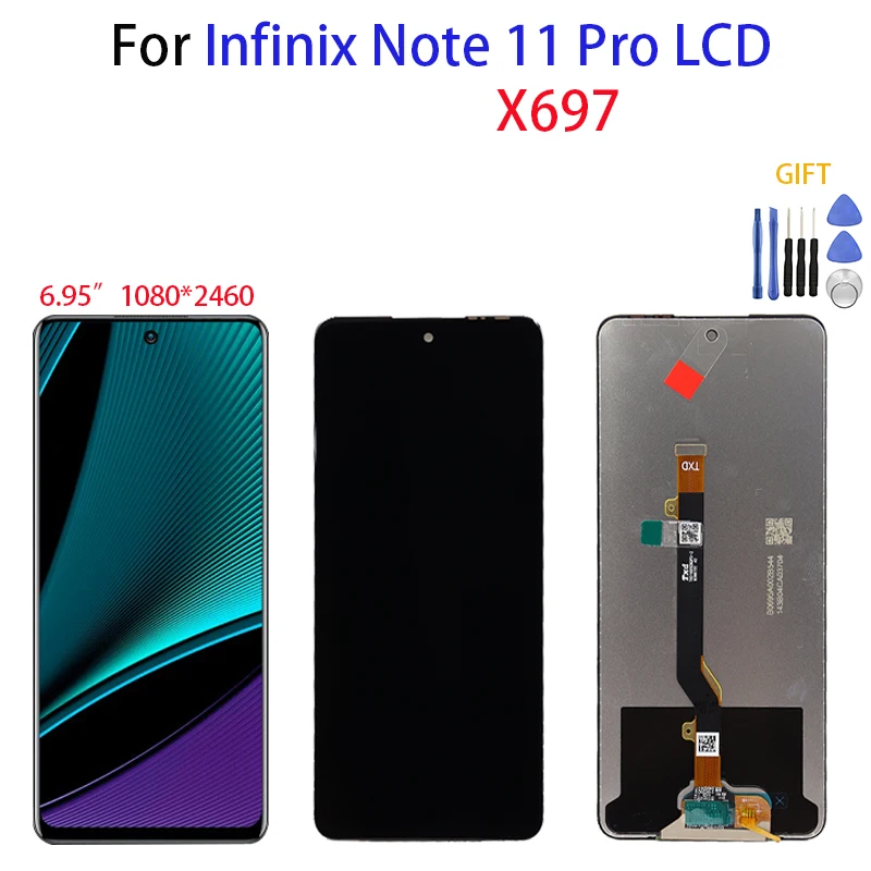 Pantalla-LCD-de-6-95-pulgadas-para-INFINIX-NOTE-11-Pro-X697-montaje-de ...