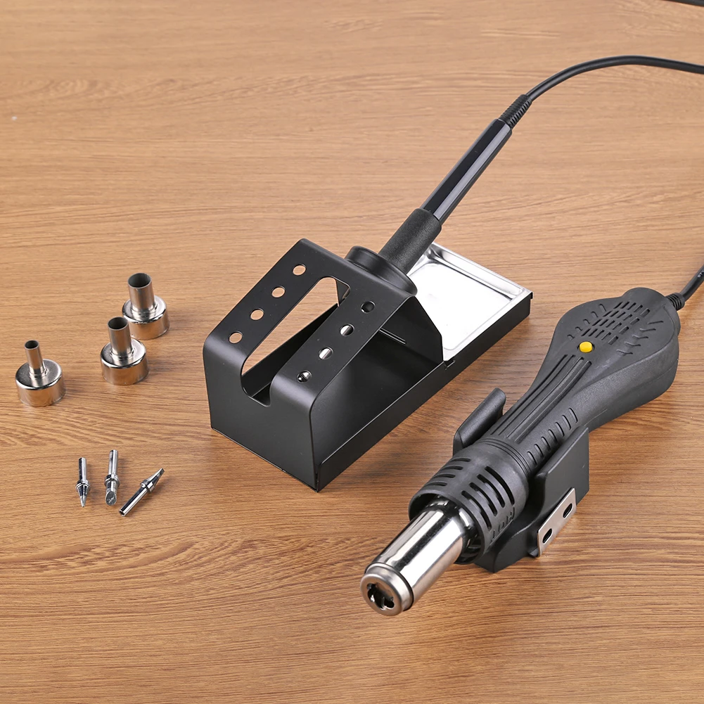 Estación de soldadura de calefacción de 150W, pistola de aire caliente, soplador, juego de ...