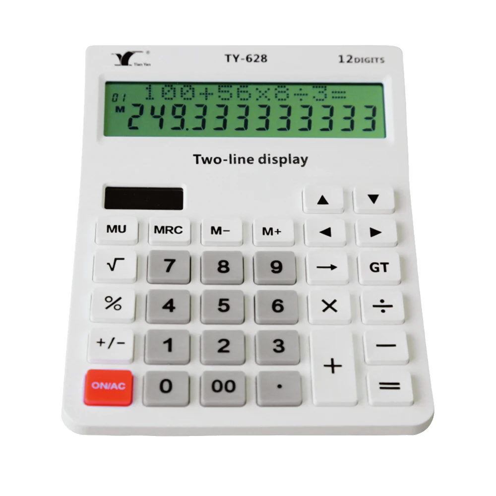 Desktop-Calculator-12-Digit-Large-and-LCD-Display-Big-Button ...