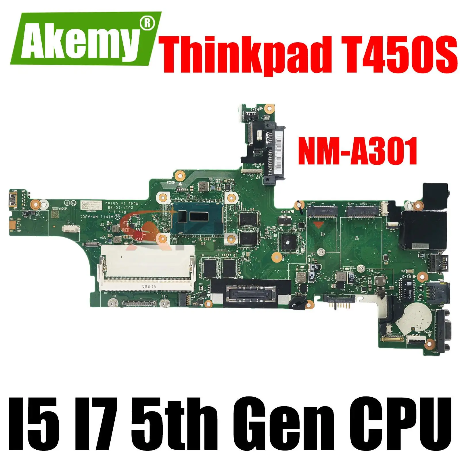 T450S-Notebook-Motherboard-For-Lenovo-NM-A302-NM-A301With-I5-I7-5th-Gen ...