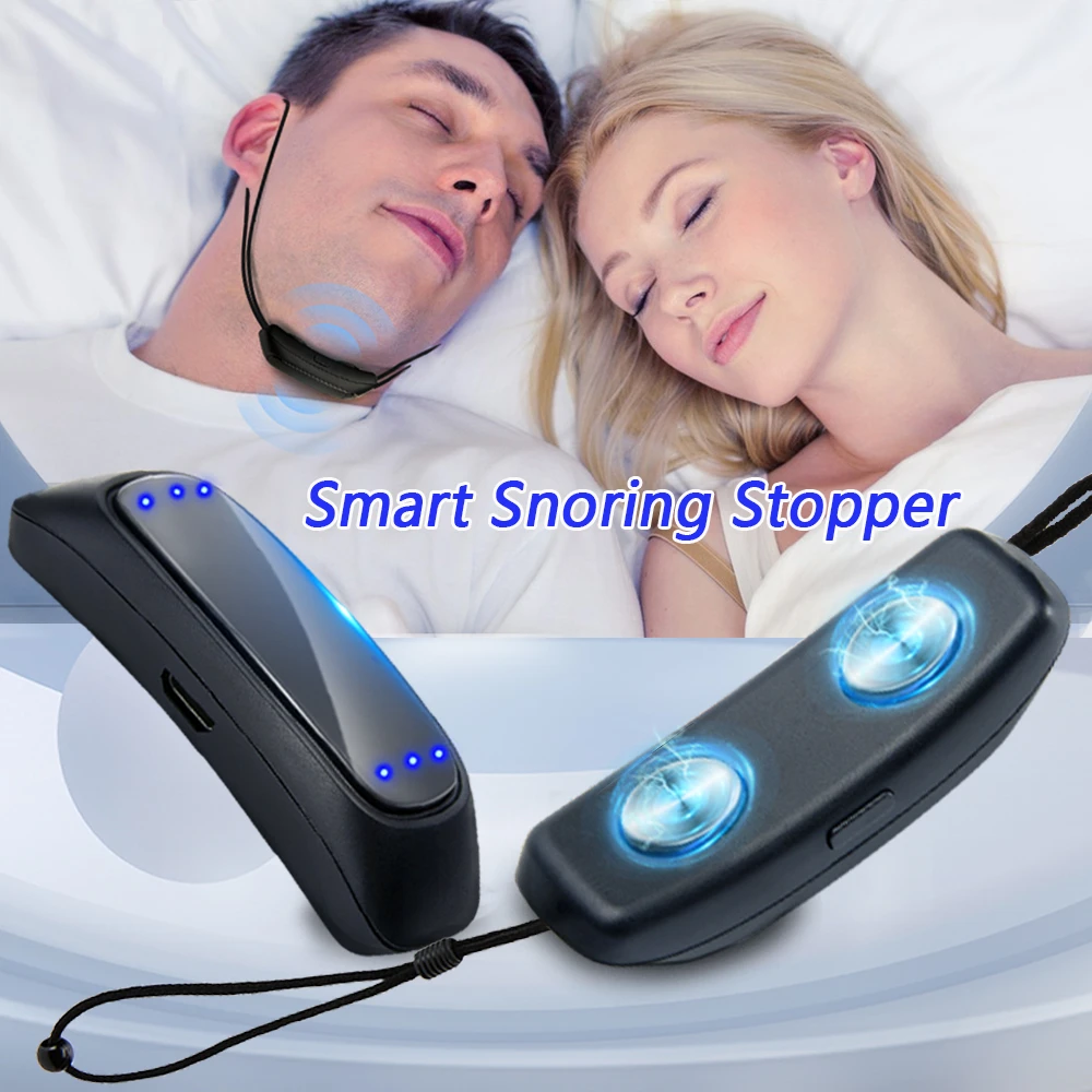 Smart Anti Snoring Device Pulse Snore Stopper Muscle Stimulator ...