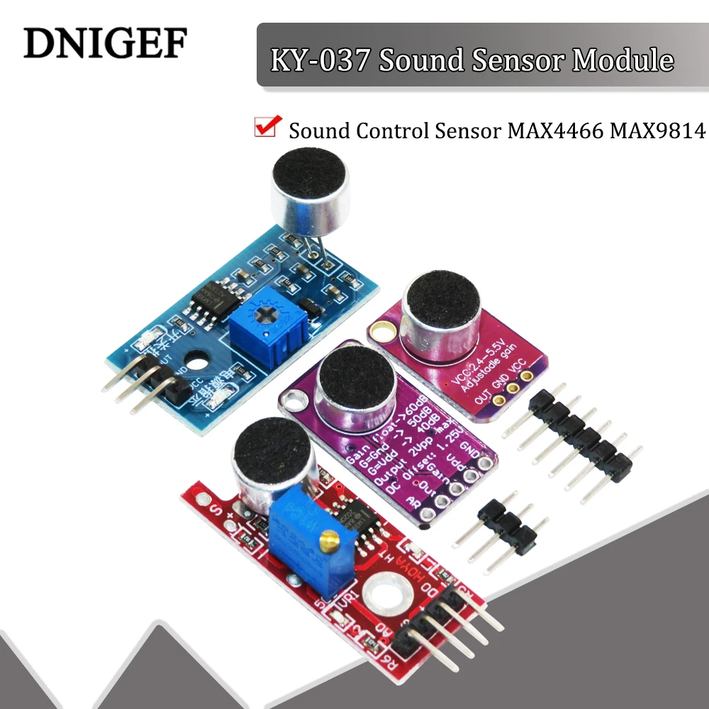 KY-037-Sound-Sensor-Module-Sound-Control-Sensor-MAX4466-MAX9814-Switch-Detection-Whistle-Switch ...