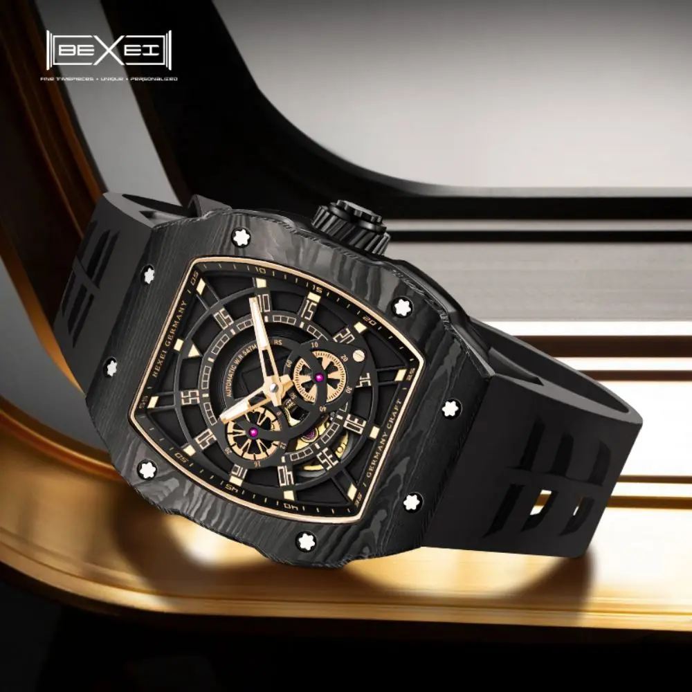 BEXEI-9069-automatic-mechanical-watch-for-men-luminous-skeleton ...