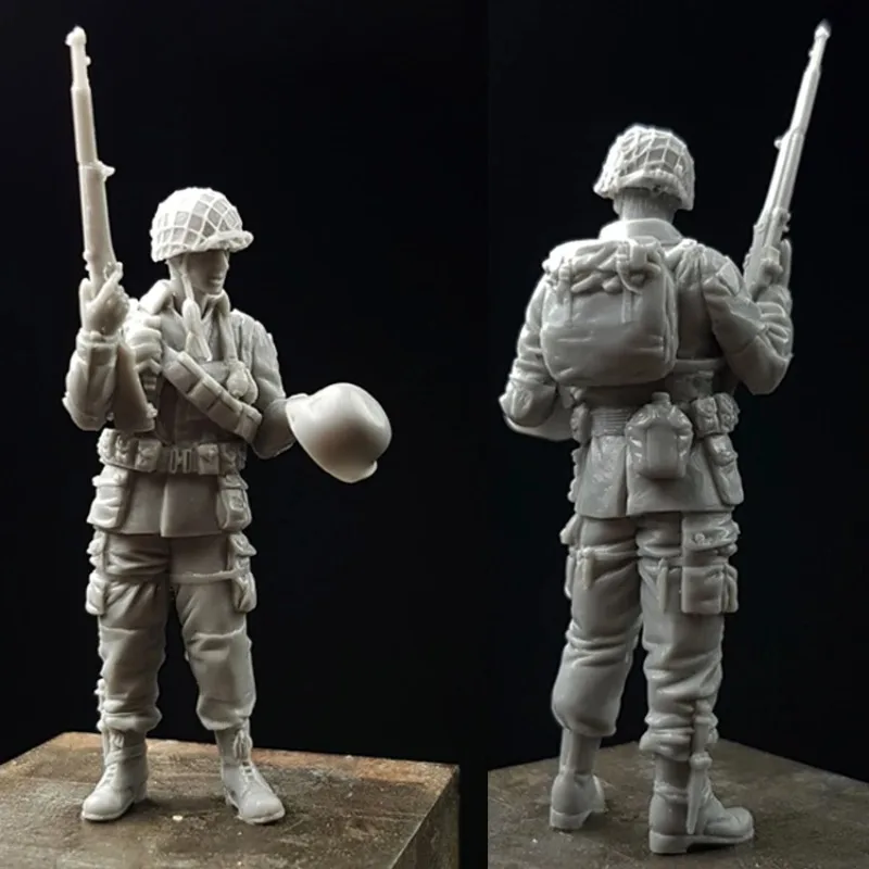 1-35-Scale-Resin-Figure-Soldier-Model-Kit-American-Paratroopers ...