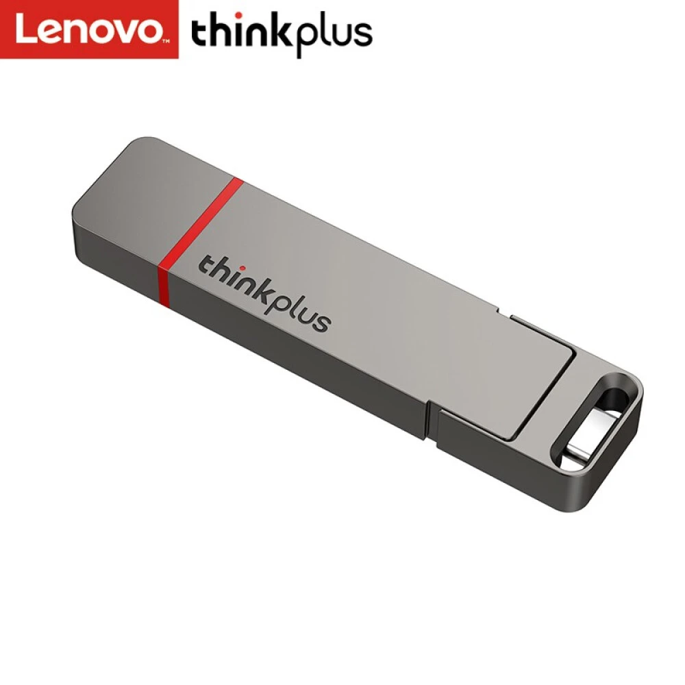 Lenovo Thinkplus Tu200 Pro 128gb/256gb/512gb/1tb Usb3.2/type-c Dual-port Portable Solid State U ...