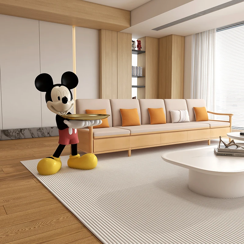 70cm-80cm-Mickey-Cartoon-Large-Size-Floor-Ornament-entrance-Decoration ...