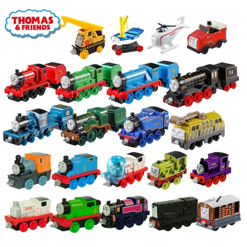 Yellow Train Thomas Friends | Collection Toys Thomas Friends - Thomas Railway Alloy - Aliexpress