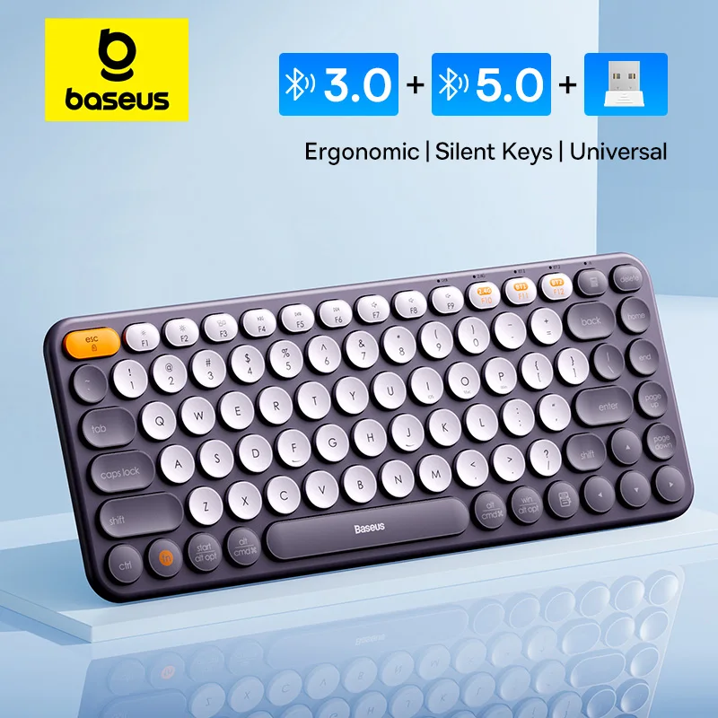 Baseus-K01-Bluetooth-Wireless-Keyboard-for-MacBook-for-iPad-Air-Pro-PC ...