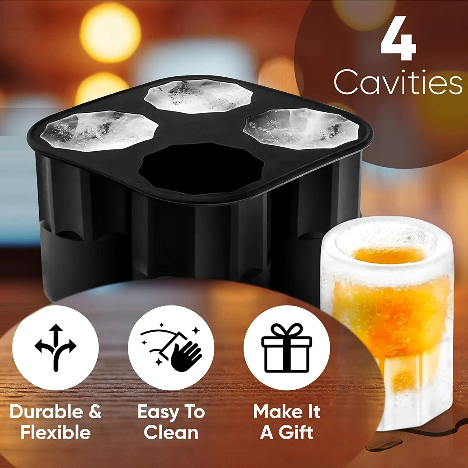 Ice-Cup-Cube-Tray-Mold-Makes-Shot-Glasses-Ice-Mould-Novelty-Gifts-Ice ...