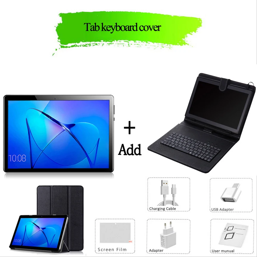 Tableta BDF de 10,1 pulgadas, 8 GB de RAM, 128 GB de ROM, ocho núcleos ...