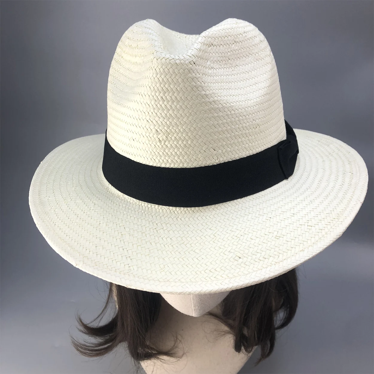 Black Straw Cap | Straw Beach Cap | Paper Beach Cap | Hat Sun Woman ...