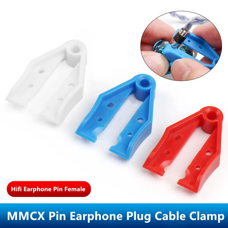 Hifi MMCX Earphone Plug Cable Clamp Headphone Pin Female Plug ...