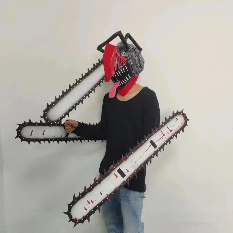 Anime-Chainsaw-Man-Denji-Adult-Children-Cosplay-Saws-Hand-Headgear ...