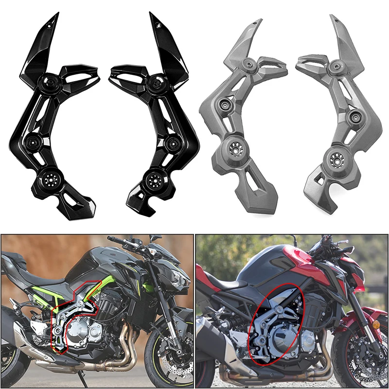 New Fit for Kawasaki Z900 2017-2019 Motorcycle ABS Carbon Fiber Front ...