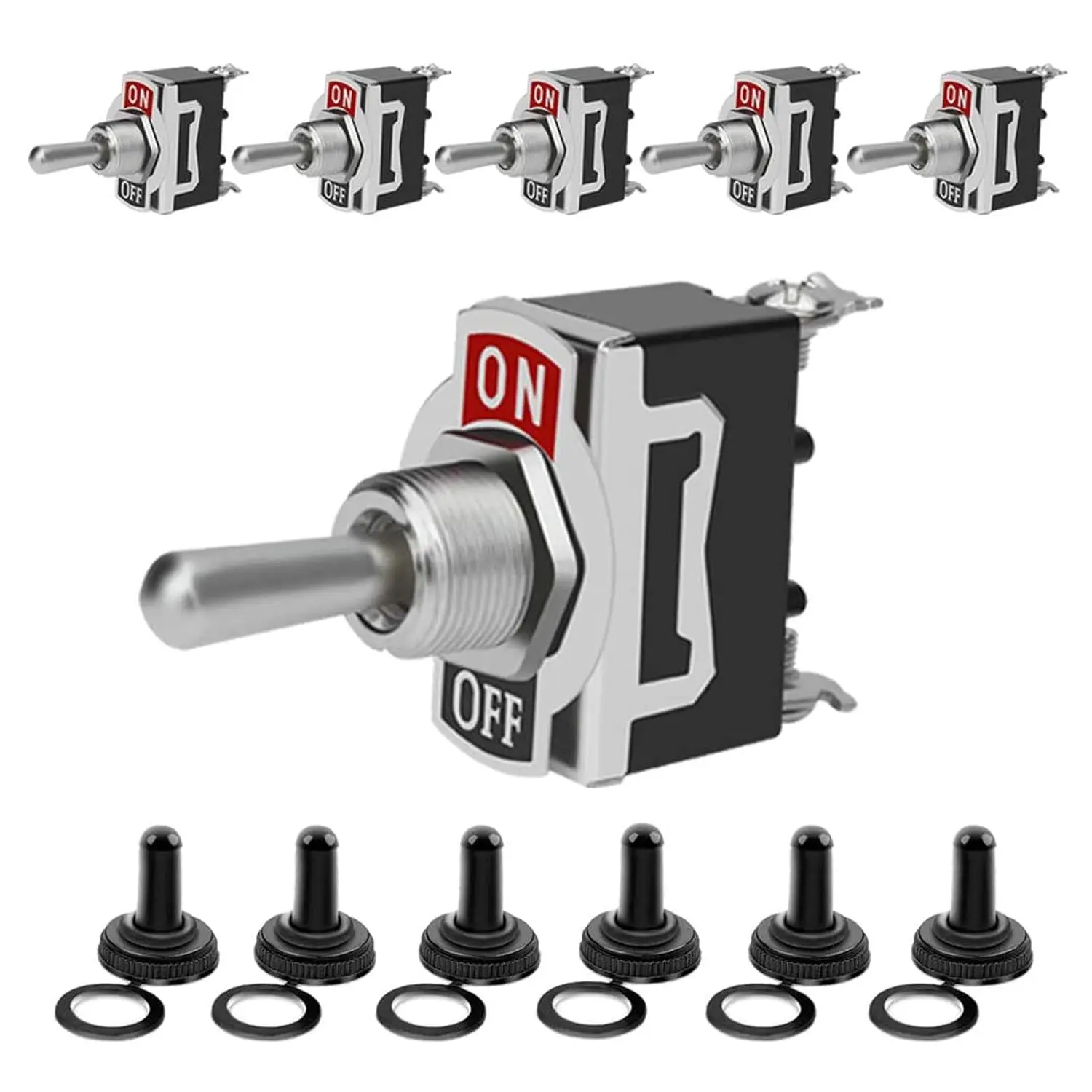 5pcs-Toggle-Switch-Heavy-duty-joystick-switch-15A-250V-20A-125V-SPST ...