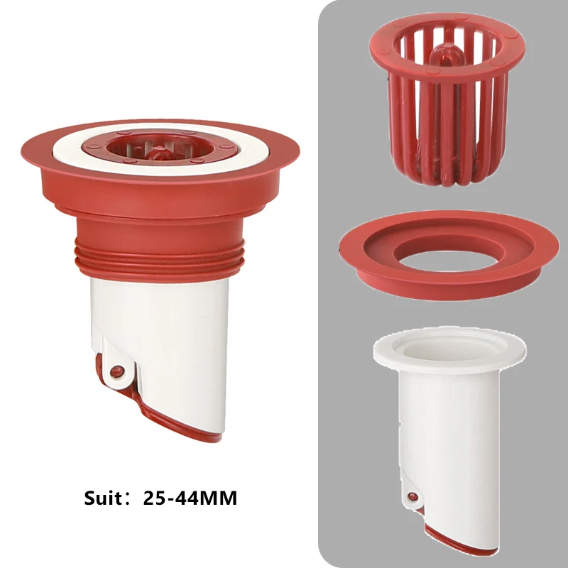 22-45mm Universal Bathroom Sewer Floor Drain Core, Anti-odor And Anti ...