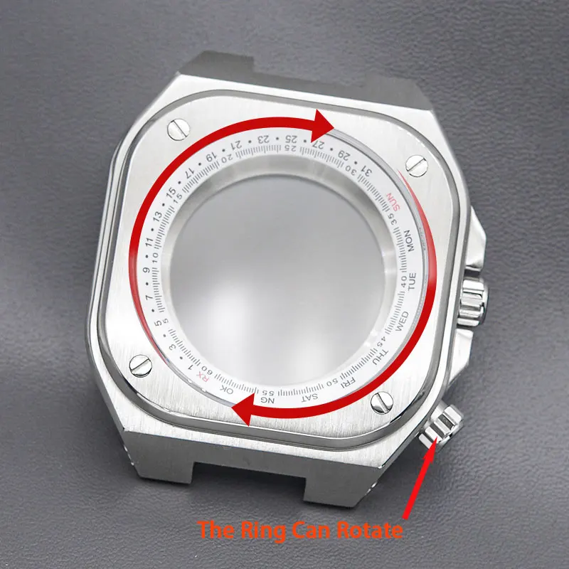 New-Design-Square-Watch-Case-Fit-Japan-Seiko-NH35-NH36-4R-7S-Automatic ...
