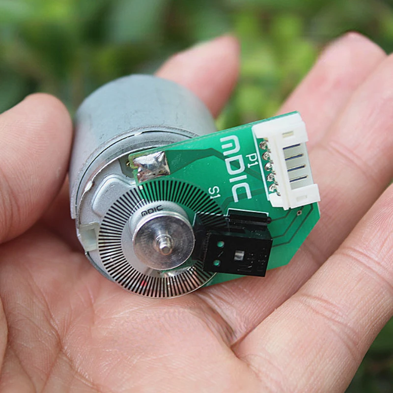 5pcs-6V-DC-385-motor-carbon-brush-AB-encoder-96-line-code-disc-100mA ...