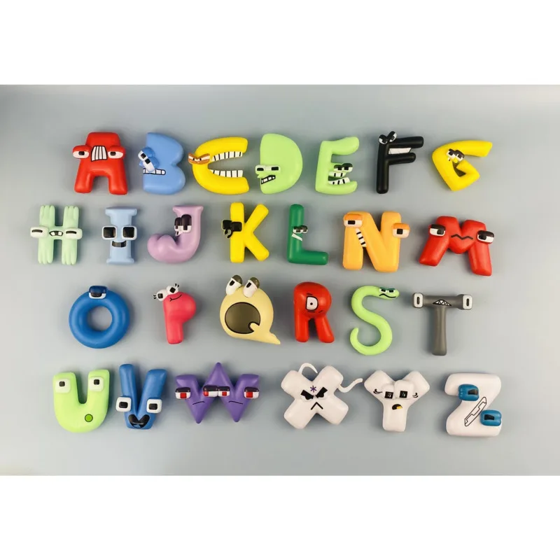 Alphabet-Lore-Action-Figure-Funny-Cartoon-Number-Lore-A-Z-Figure ...
