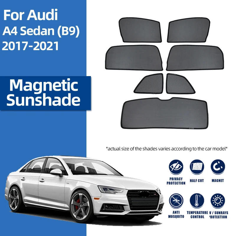 For Audi A4 B9 Sedan 2016 2023 Front Windshield Car Sunshade Shield ...