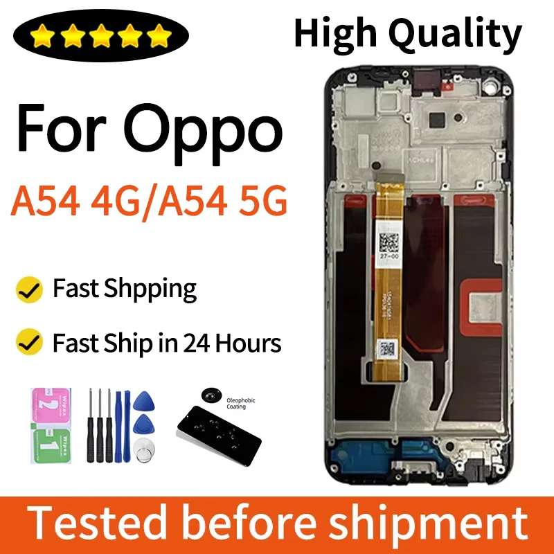 A54 Display for Oppo A54 4G CPH2239 Lcd Display Touch Screen Digitizer ...