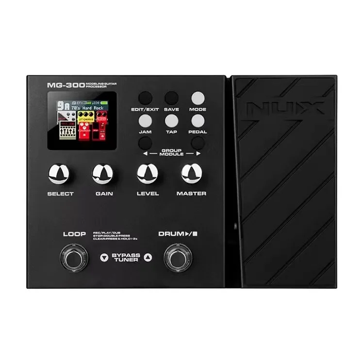 Nux mg300/mg 300/mg-300 modeling multi-effects pedals guitar processor ...