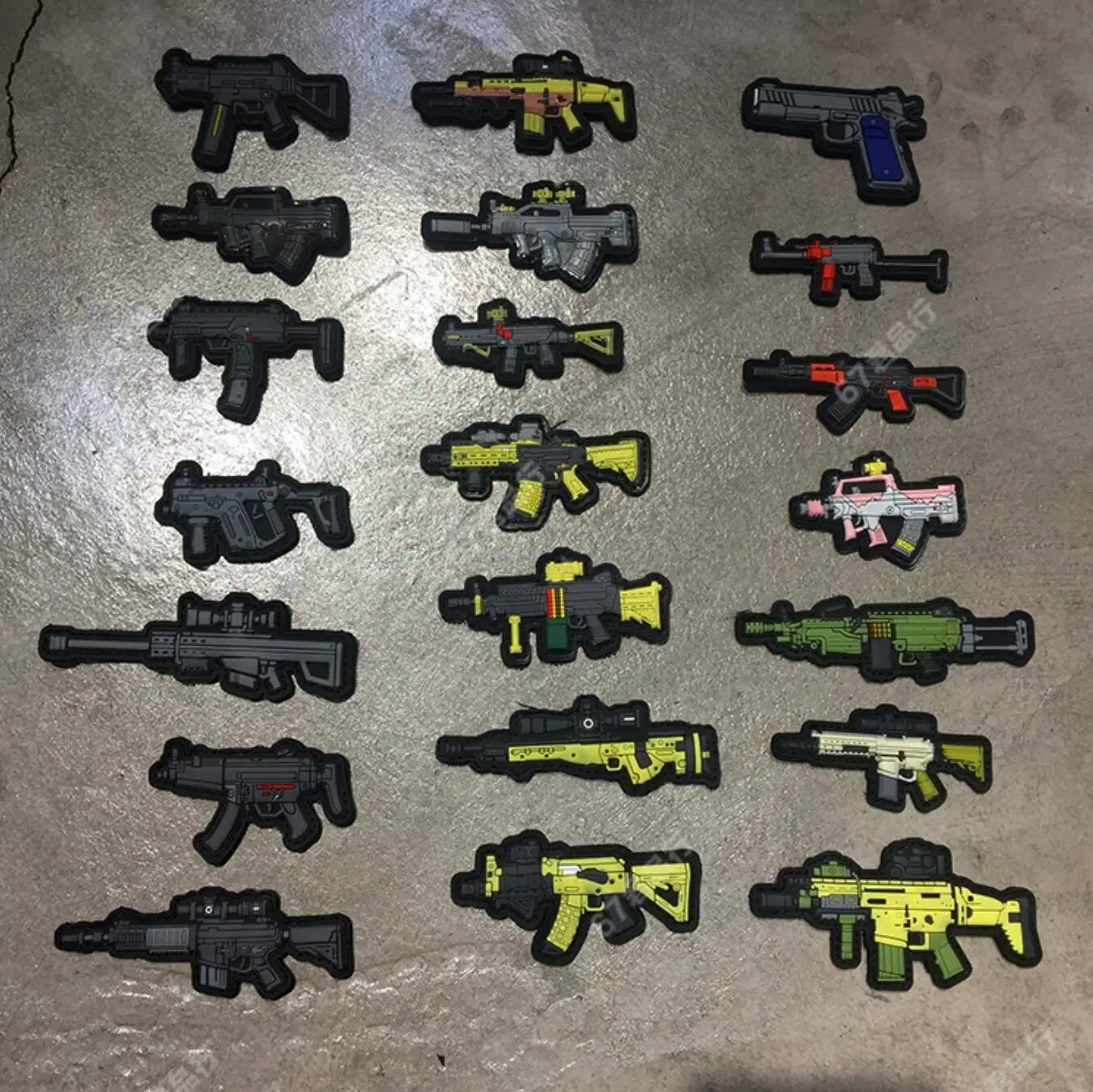 Q-Version-Rubber-Series-Armband-Magic-Patch-Backpack-Patch-Personality ...