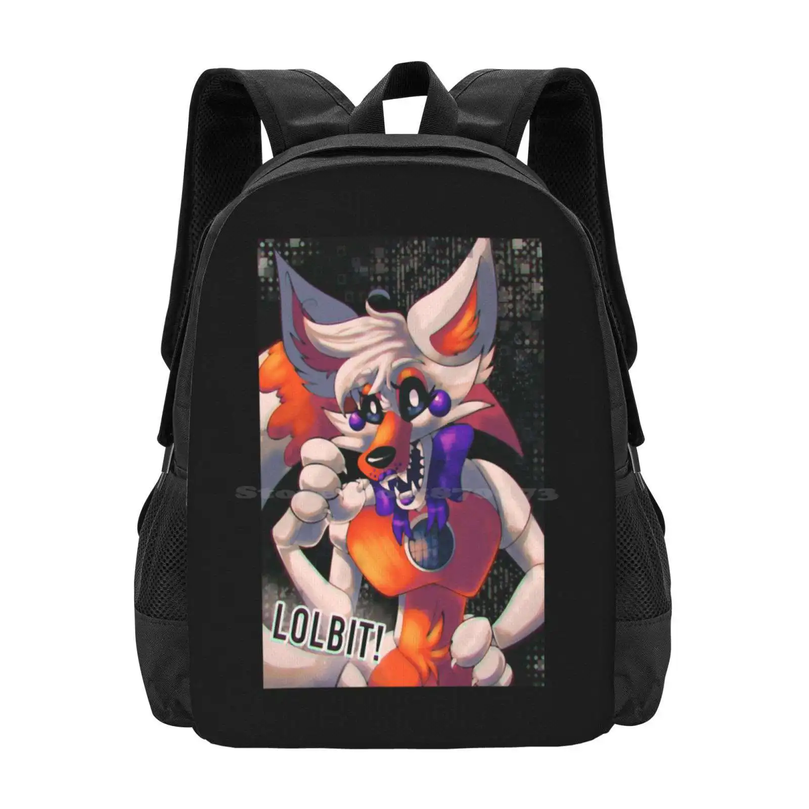 Lolbit-Hot-Sale-Schoolbag-Backpack-Fashion-Bags-Five-Nights-At-Funtime ...