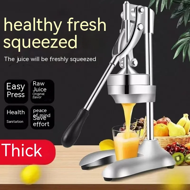 Commercial-Stainless-Steel-Manual-Juicer-Hand-Pressed-Lemon-Orange ...