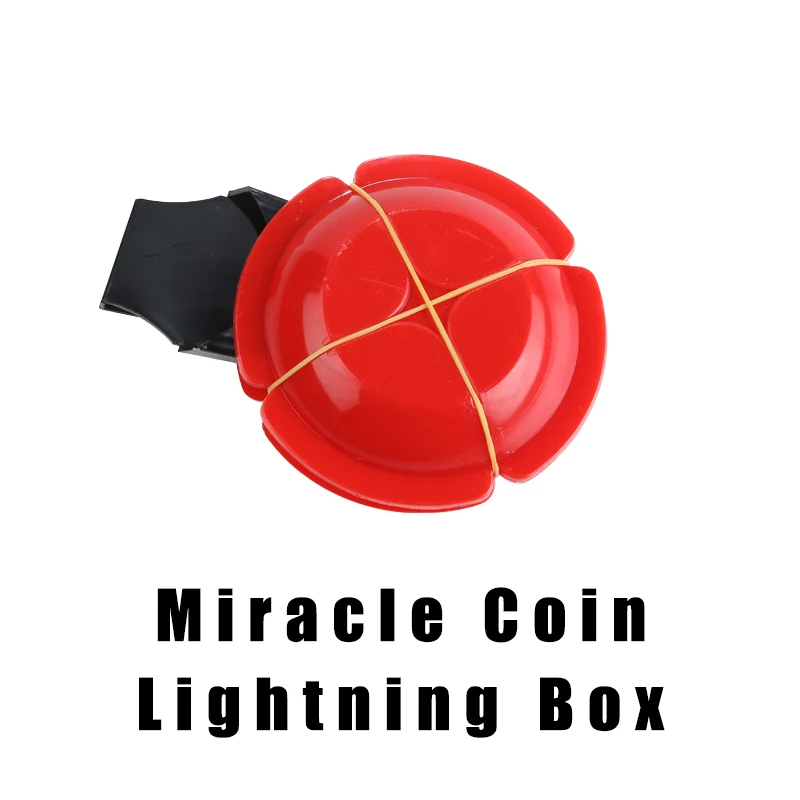 1set-Coin-Penetration-Magic-Tricks-Gimmick-Props-Miracle-Lightning-Box ...