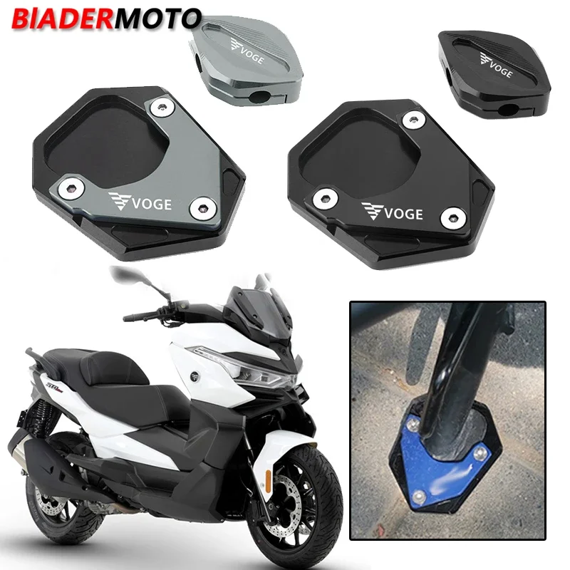 2024-New-Motorcycle-Parts-Kickstand-Extension-Enlarger-Pad-For-VOGE-SR4 ...