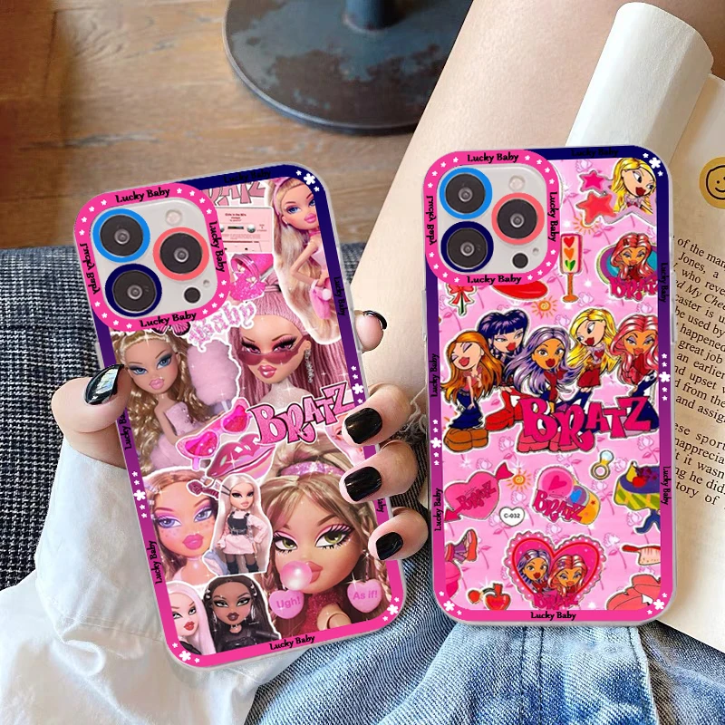 lovely Doll Bratz Phone Case for iPhone 11 12 13 Mini Pro Max 14 Pro ...