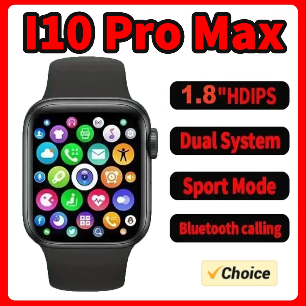 2024-New-I10-Pro-Max-Smart-Watch-Answer-Call-Sport-Fitness-Tracker ...