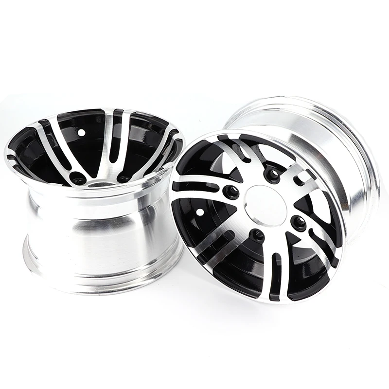 2-pcs-lot-10-inch-aluminum-alloy-wheels-front-rear-rims-for-ATV-Go-Kart ...