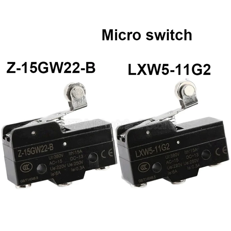 1Pcs-LXW5-11G2-Z-15GW22B-15A-380V-1NO-1NC-Micro-Switch-Small-Metal ...