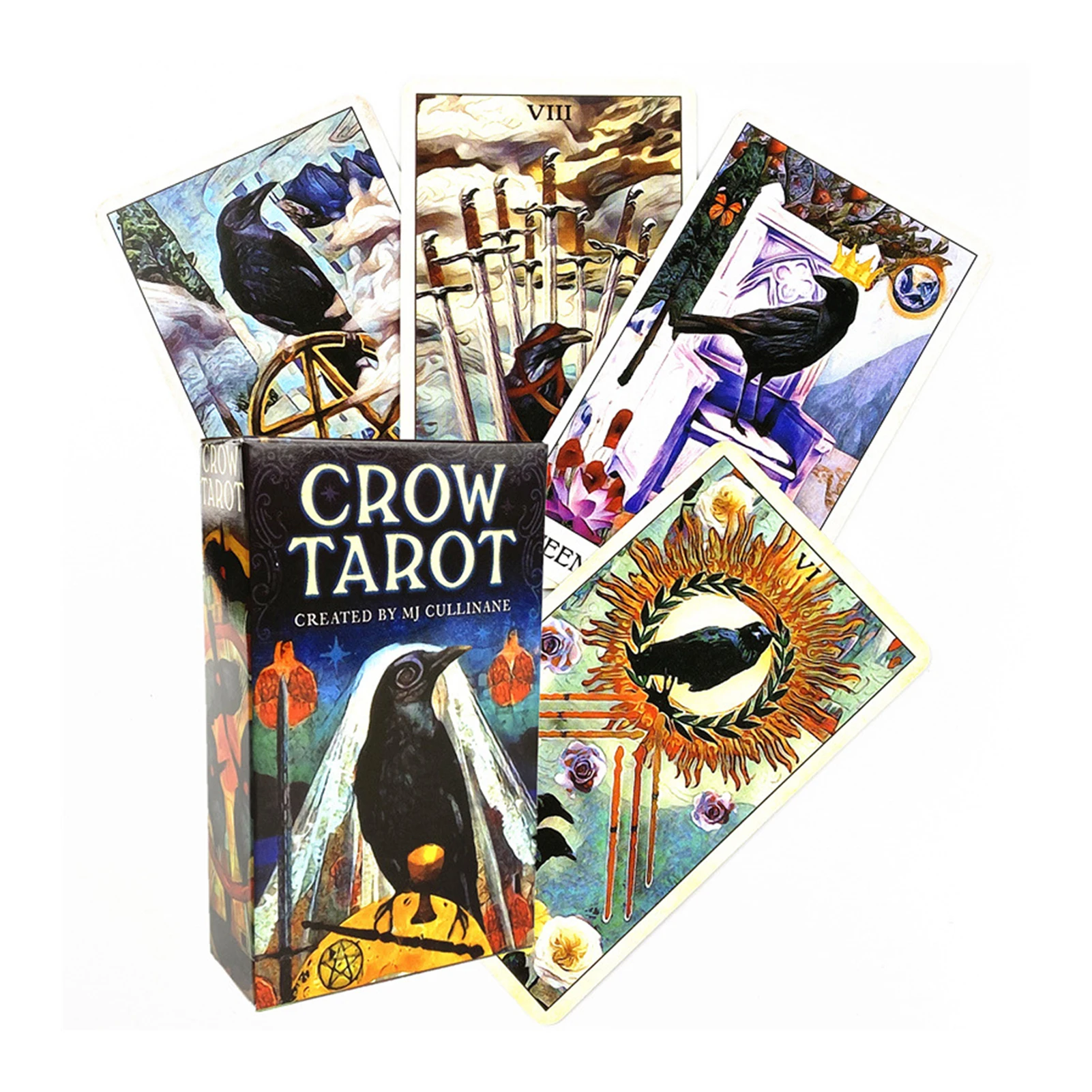 Tarot-Crow-Tarot-Oracle-Card-Family-Party-Entertainment-Card-Tarot-And ...
