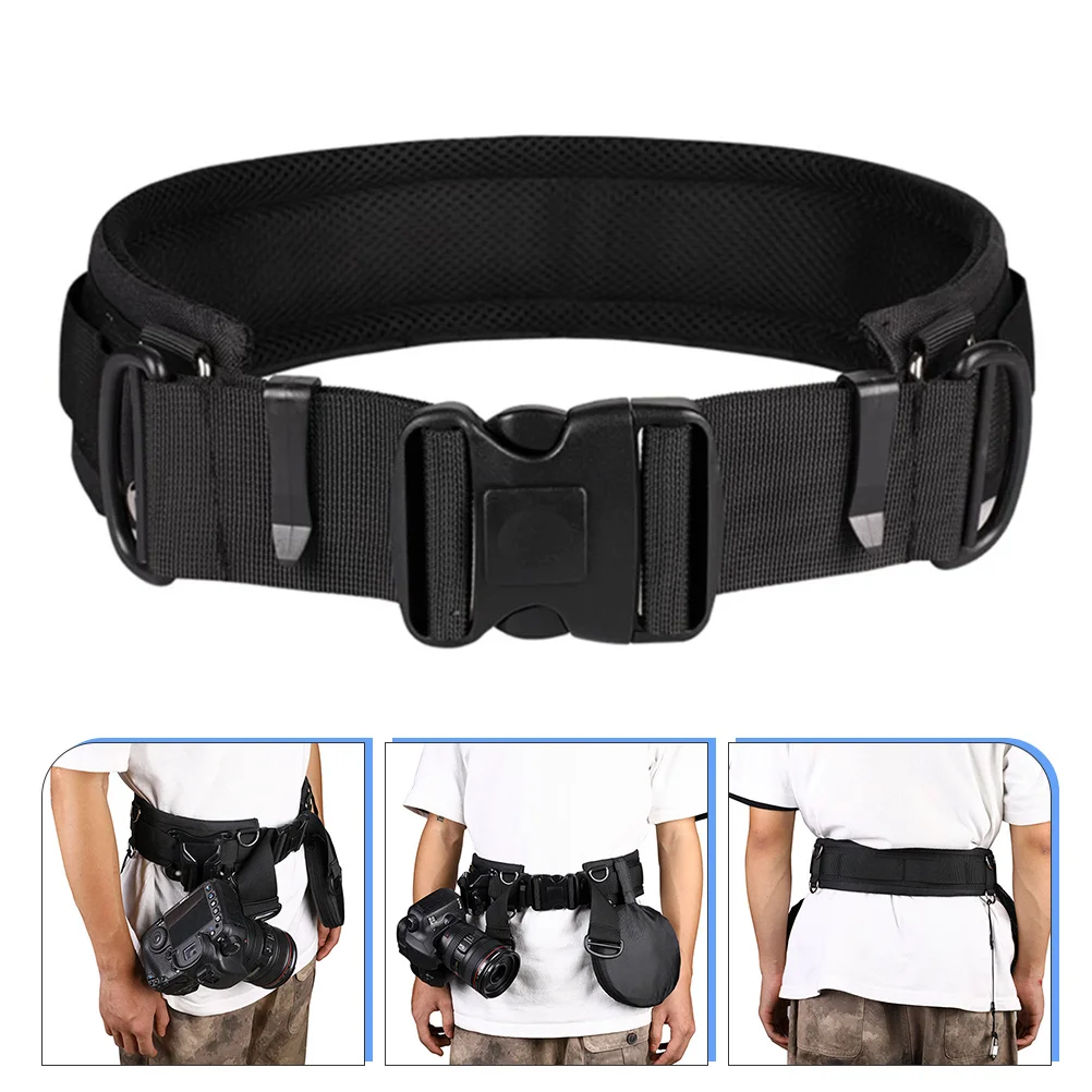 Ajust-vel-Nylon-Camera-Belt-para-Fotografia-cinta-cintura-SLR-Fasten ...
