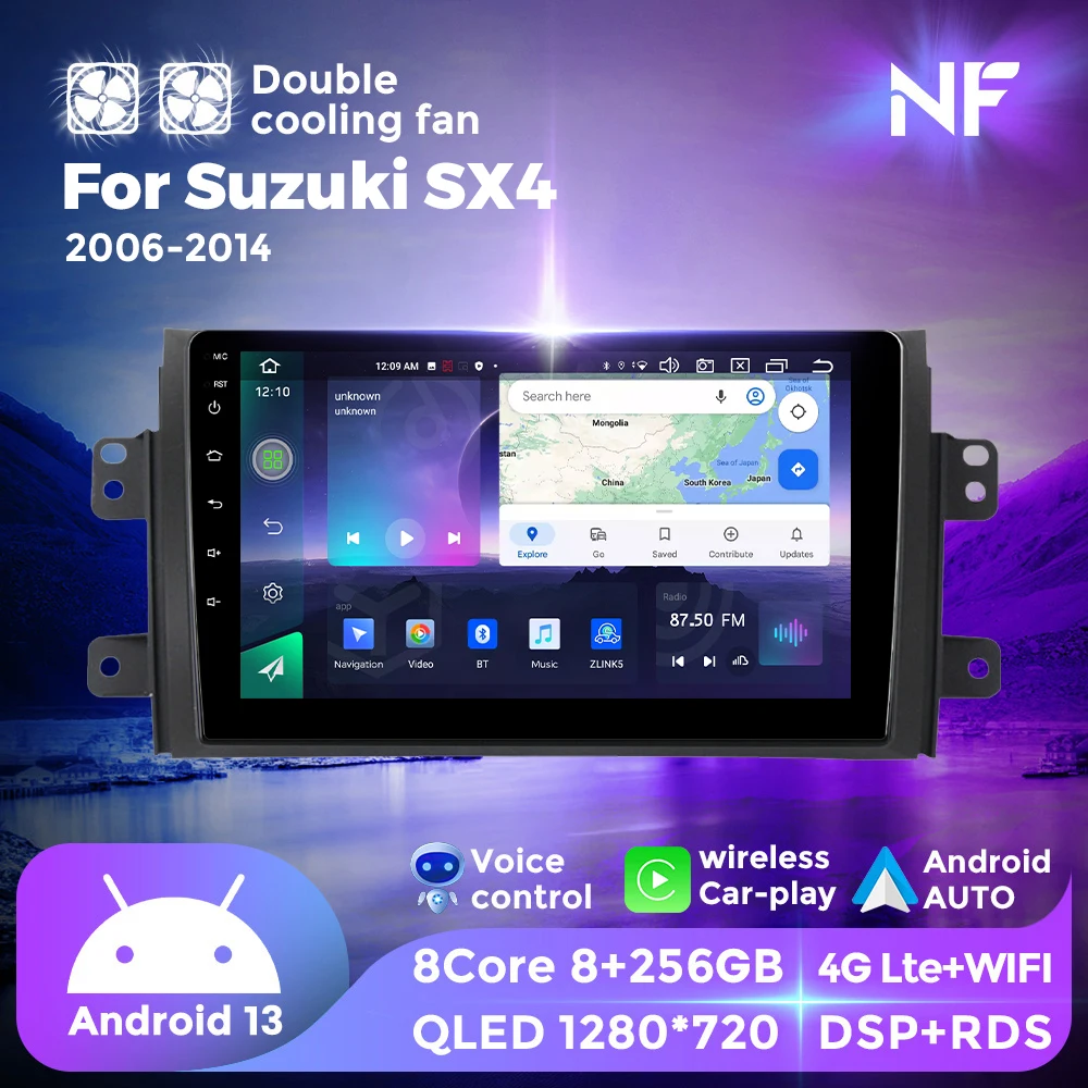 Navifly-2-din-Car-Radio-AI-voice-Multimedia-Player-Navigation-Head-Unit ...