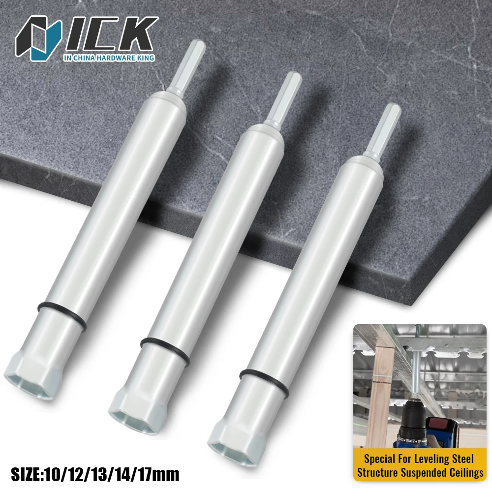 Ceiling-Installation-Tool-Extended-Hollow-Steel-Keel-Leveling-Wrench ...