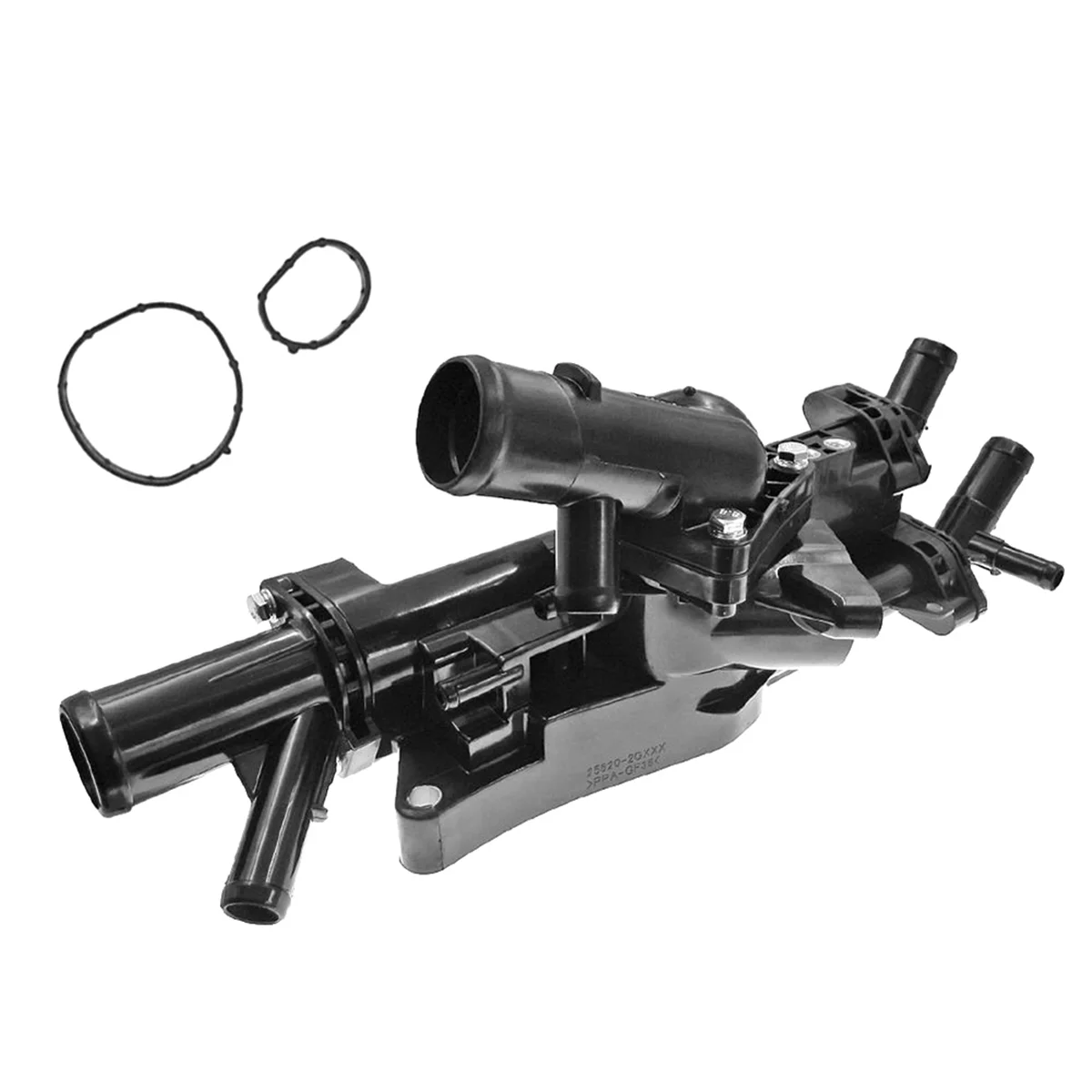 New-Radiator-Coolant-Thermostat-Housing-25600-2G545-for-Hyundai-Santa ...