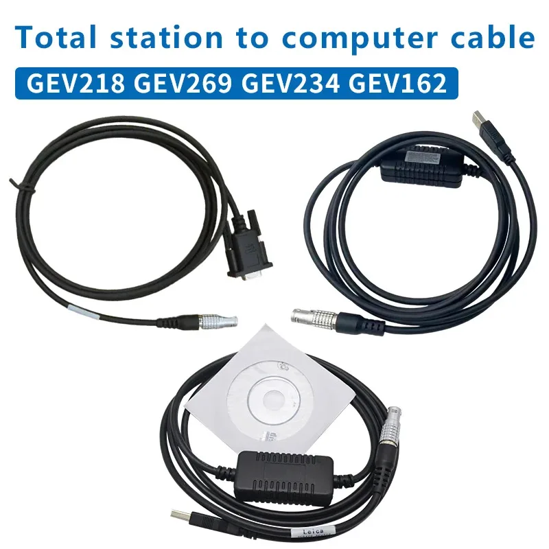 GEV234 GEV269 GEV218 GEV162 Transmission Data Cable for Lei-ca GPS GNSS ...