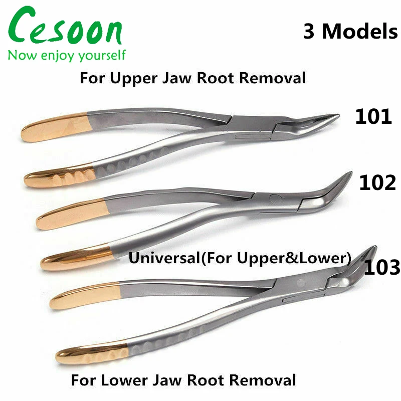 Dental-Tooth-Root-Extraction-Forceps-Surgical-Extracting-Invasive ...